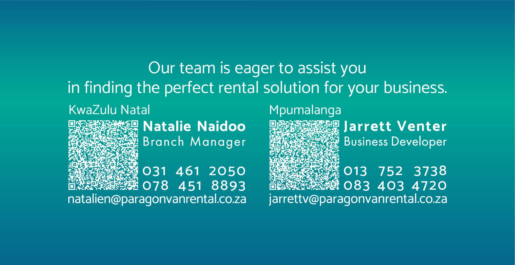 Corporate – Paragon Van and Truck Rentals